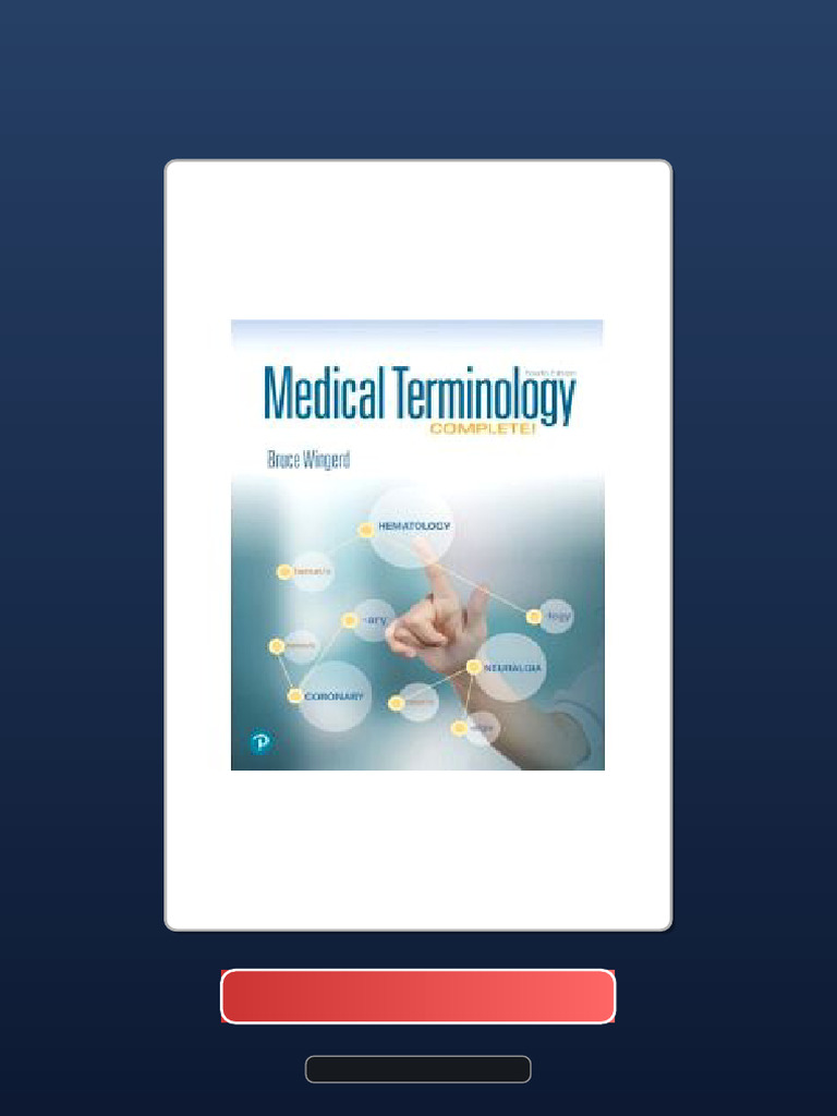 Medical Terminology Complete 4th Edition by Wingerd Ebook and TestBank ...