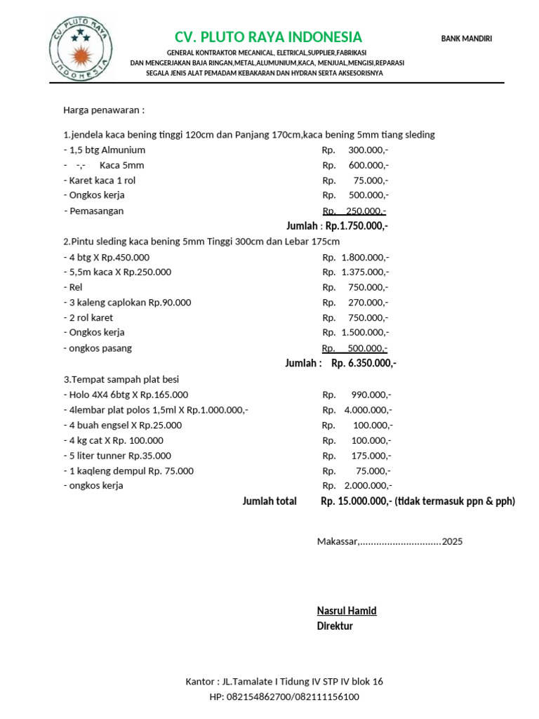 Kop Surat Pluto | PDF