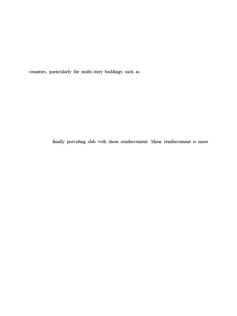 Rehabilitation of Reinforced Concrete Flat Slab | PDF | Strength Of ...