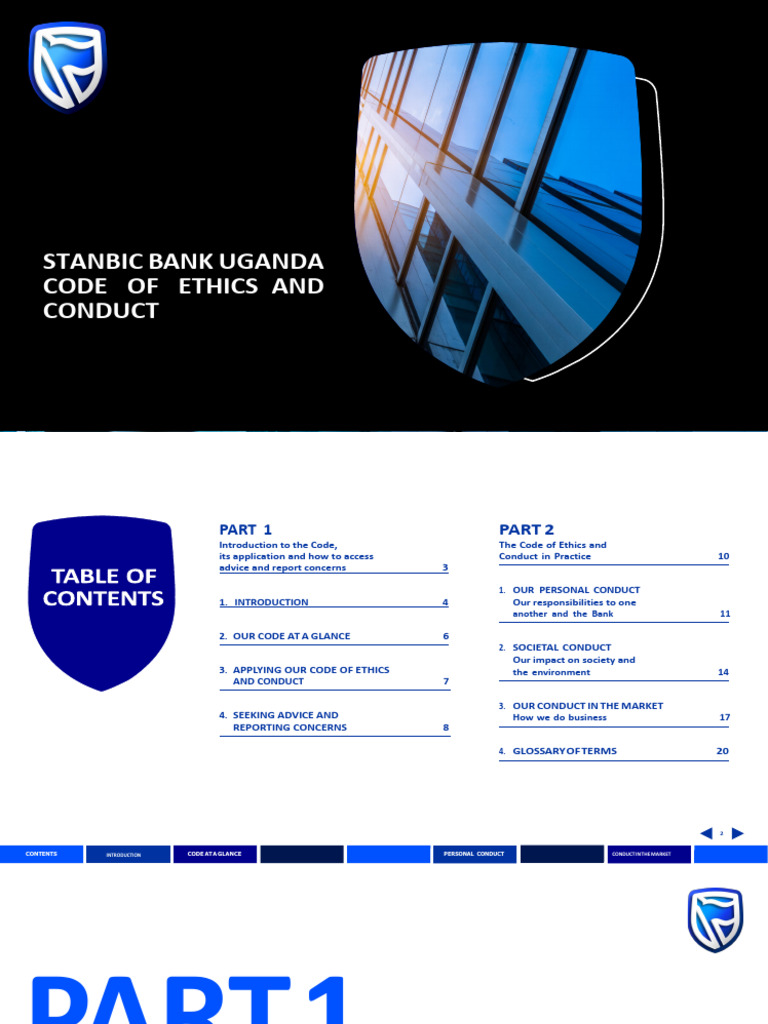 Stanbic Bank Uganda Code of Ethics | PDF | Conflict Of Interest ...