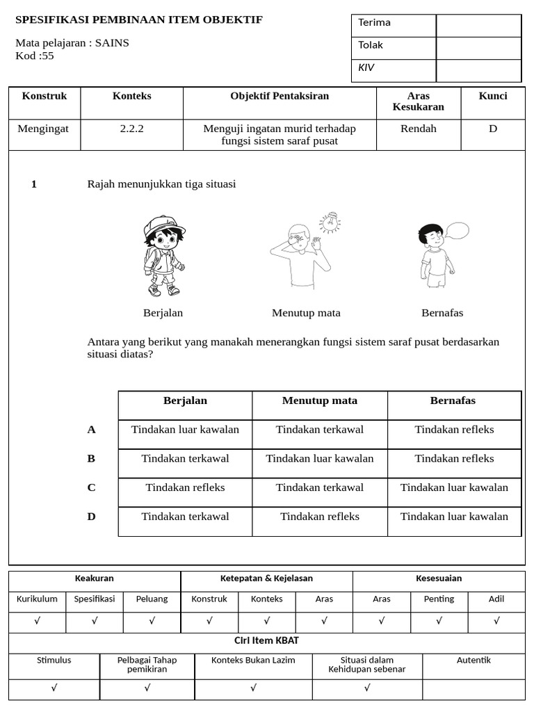 Jsi Tahun 6 Upsa 2025 | PDF