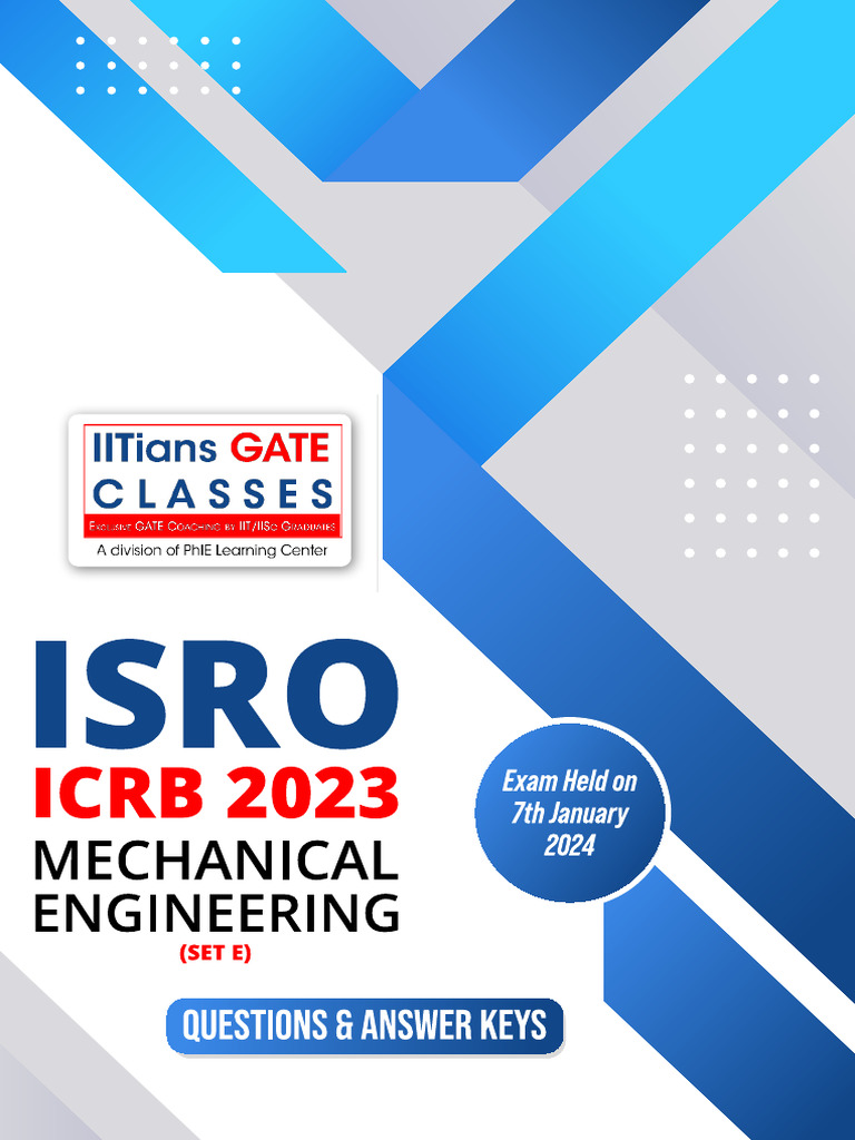 Isro 2023 Q&a Me | PDF