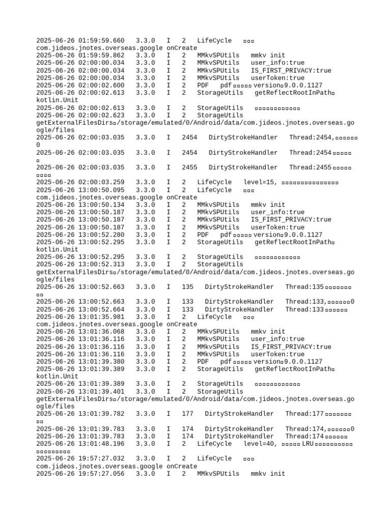 2025-06-26 78621297 Log | PDF | Computer Programming