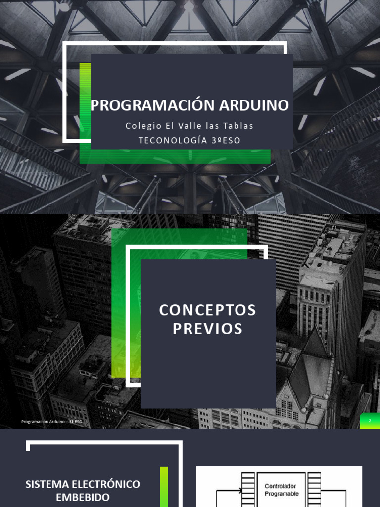 Presentación Arduino Parte1 | PDF | Arduino | Bienes manufacturados