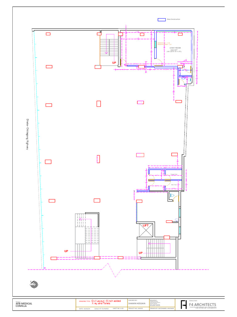 AFB Medical - Comillah Civil Layout-Model | PDF