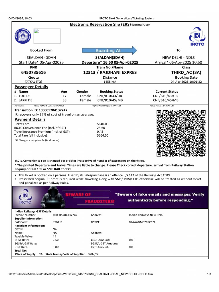 Sdah Ndls - 1 | PDF