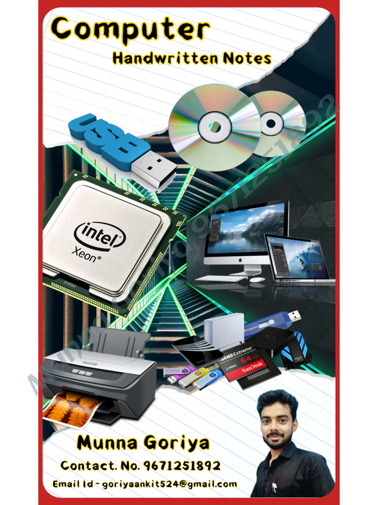 Updated Computer Notes by Munna Goriya 9671251892 | PDF