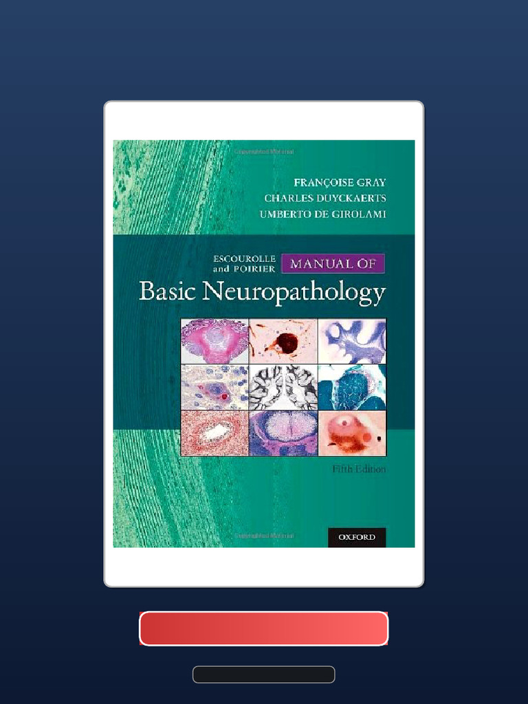 Verified PDF Download Escourolle Poiriers Manual of Basic Neuropathology 5e FULL Version | PDF ...