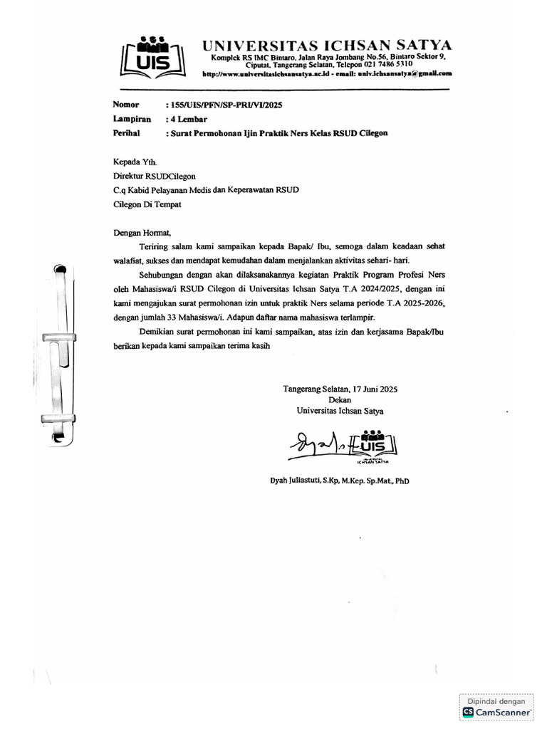 Berita Acara Ners Stase KMB Kelompok 2C | PDF