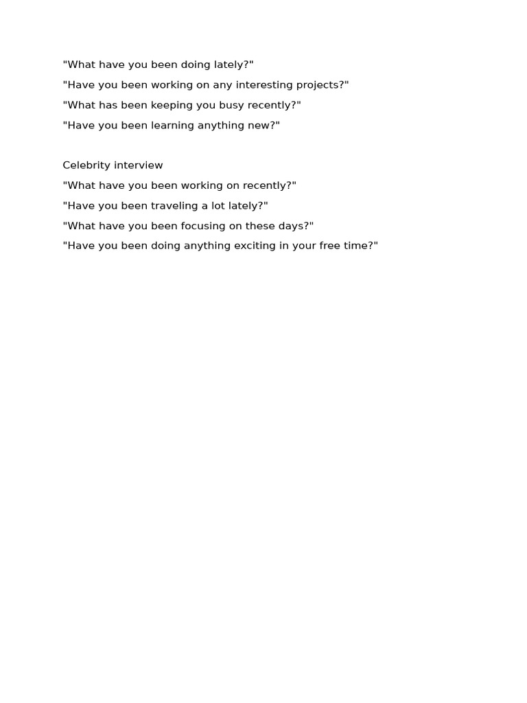 Present Perfect Progressive Practice | PDF