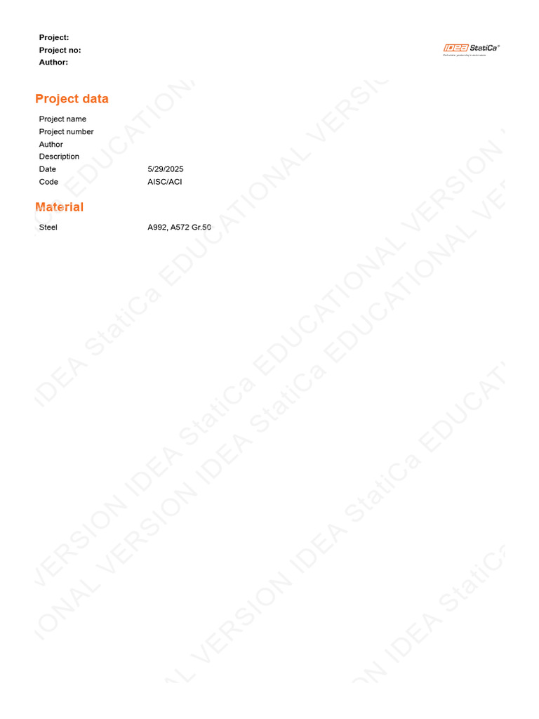 Idea Statica | PDF