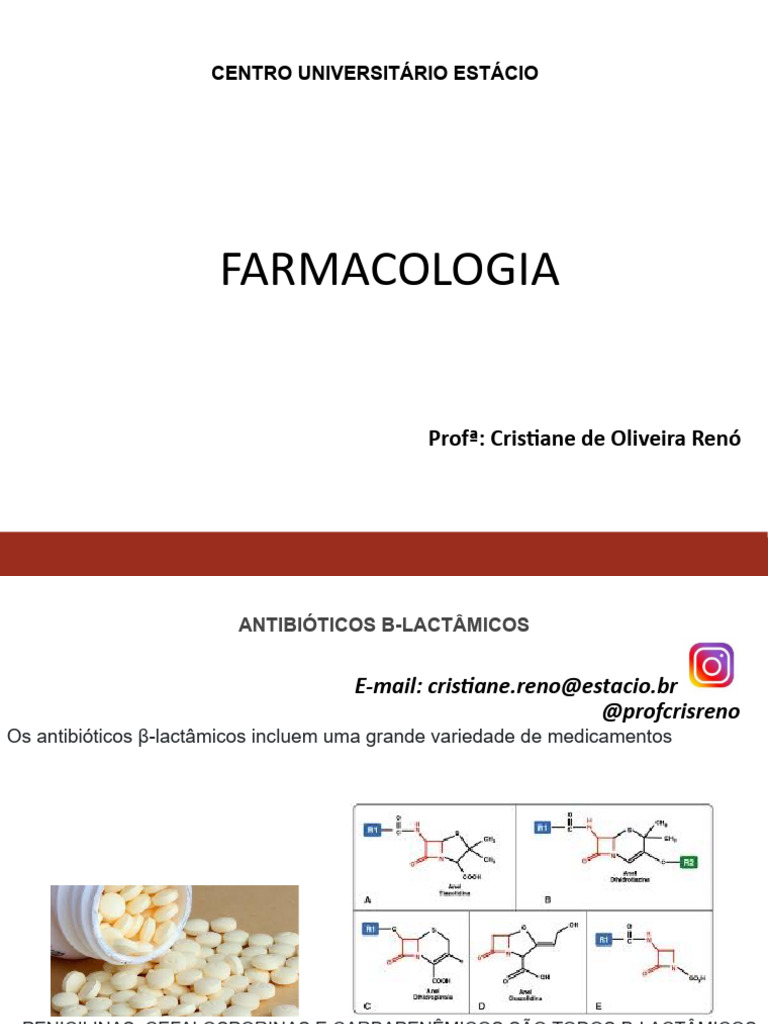 Aula 10 - Antibi Ticos Parte 2 | PDF | Penicilina | Antibióticos
