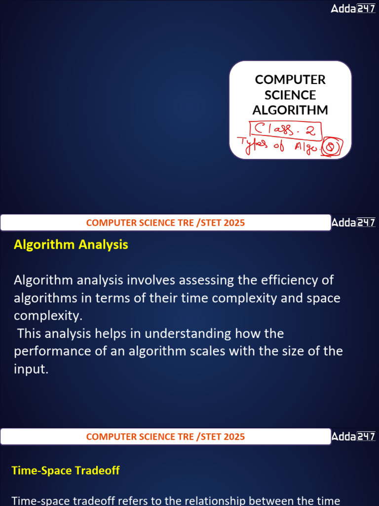 Computer Science Algorithm | PDF | Dynamic Programming | Time Complexity