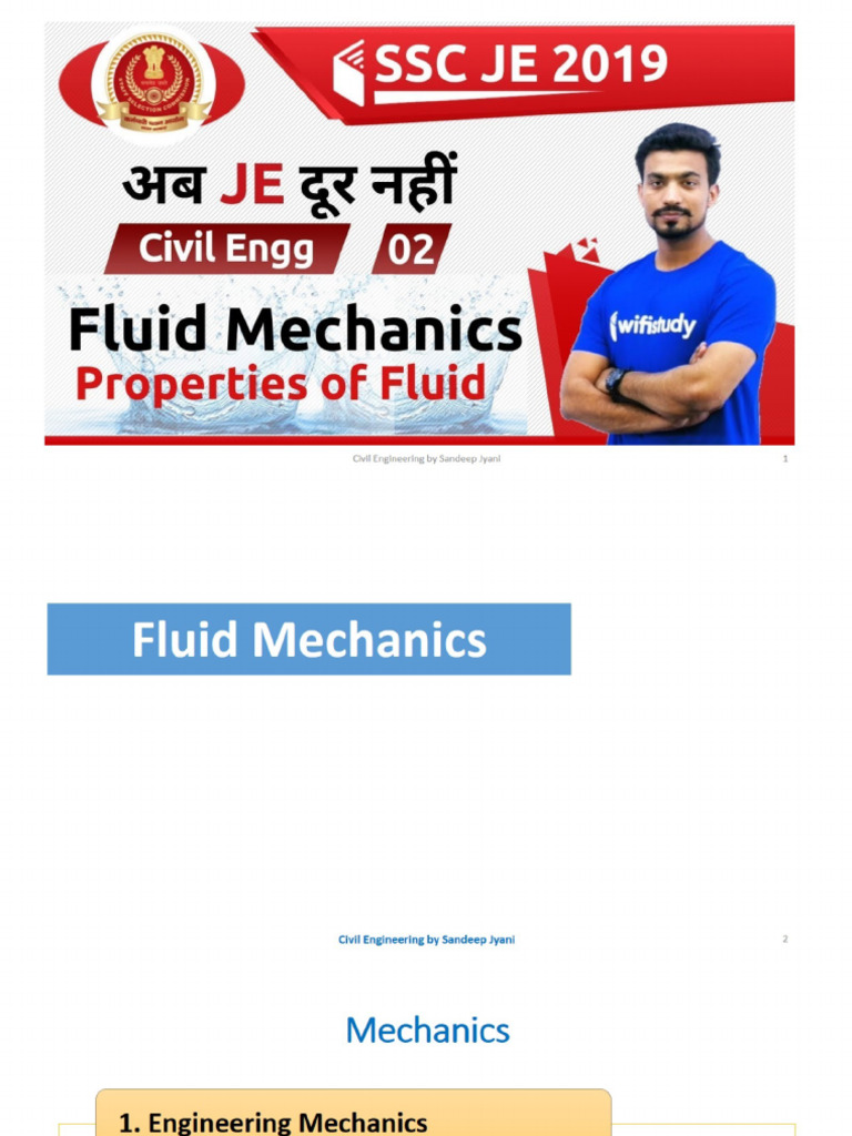 Fluid Mechanics | PDF