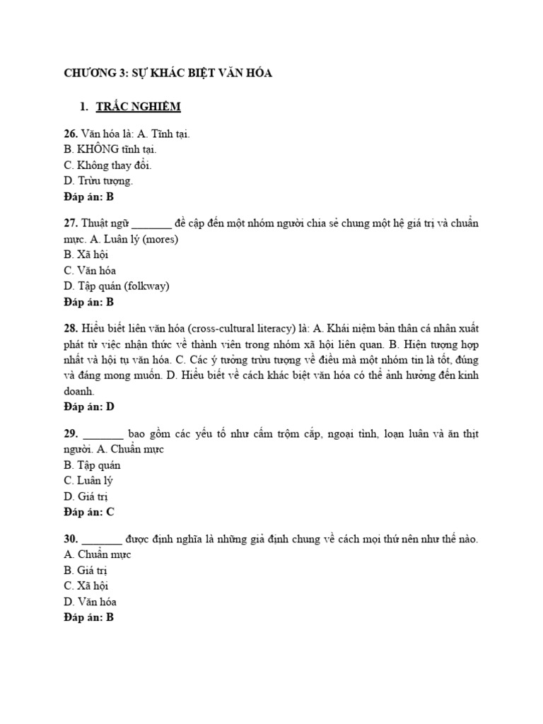 Test Bank c3 Done | PDF