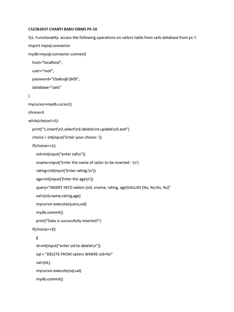 dbms_lab10_cs22b2037 | PDF