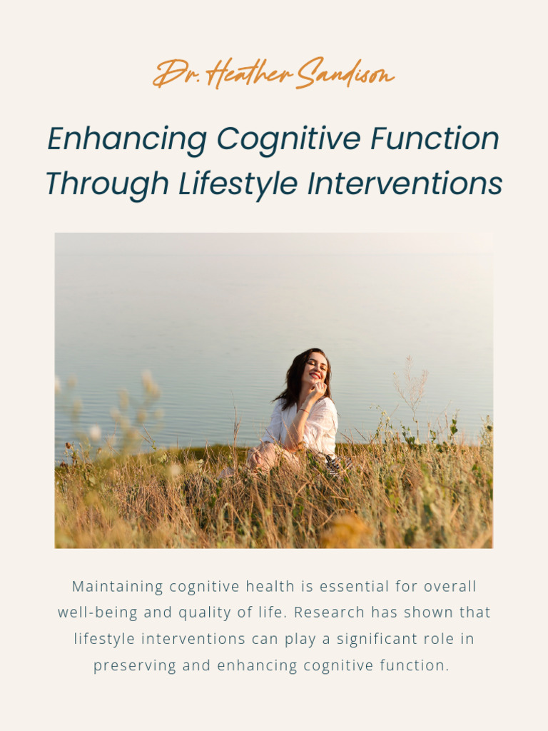 Enhancing Cognitive Function | PDF | Ketosis | Sleep