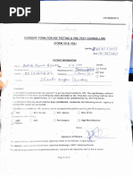 Hiv Consent Form | PDF | Diagnosis Of Hiv/Aids | Hiv
