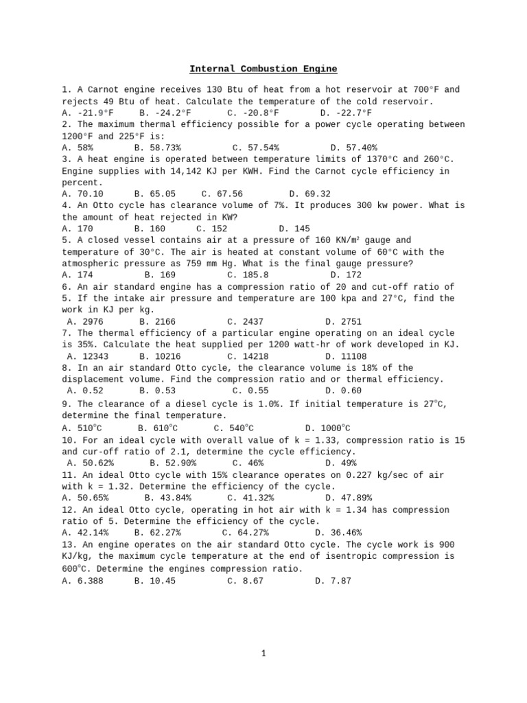 Pipe Problem Compilation Correlation 2 | PDF | Horsepower | Diesel Engine