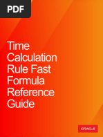 Workforce Management Fast Formula Types, Contexts, Functions, Dbis, and ...