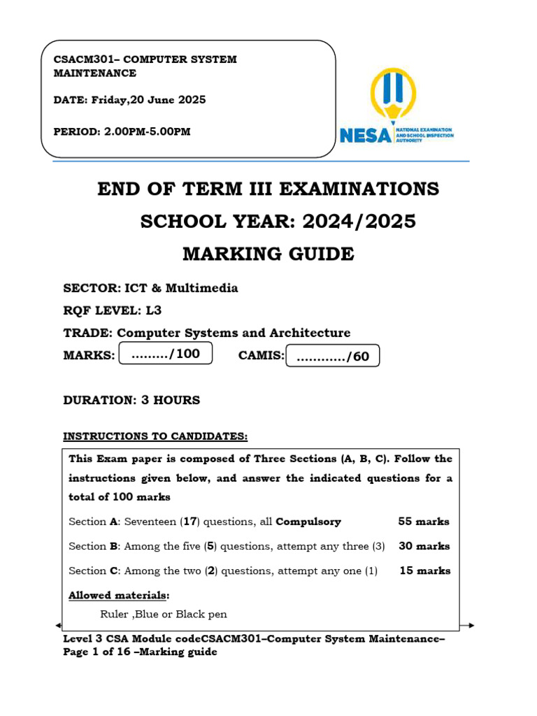 Computer System Maintenance L3csa | PDF | Electronic Waste | Backup