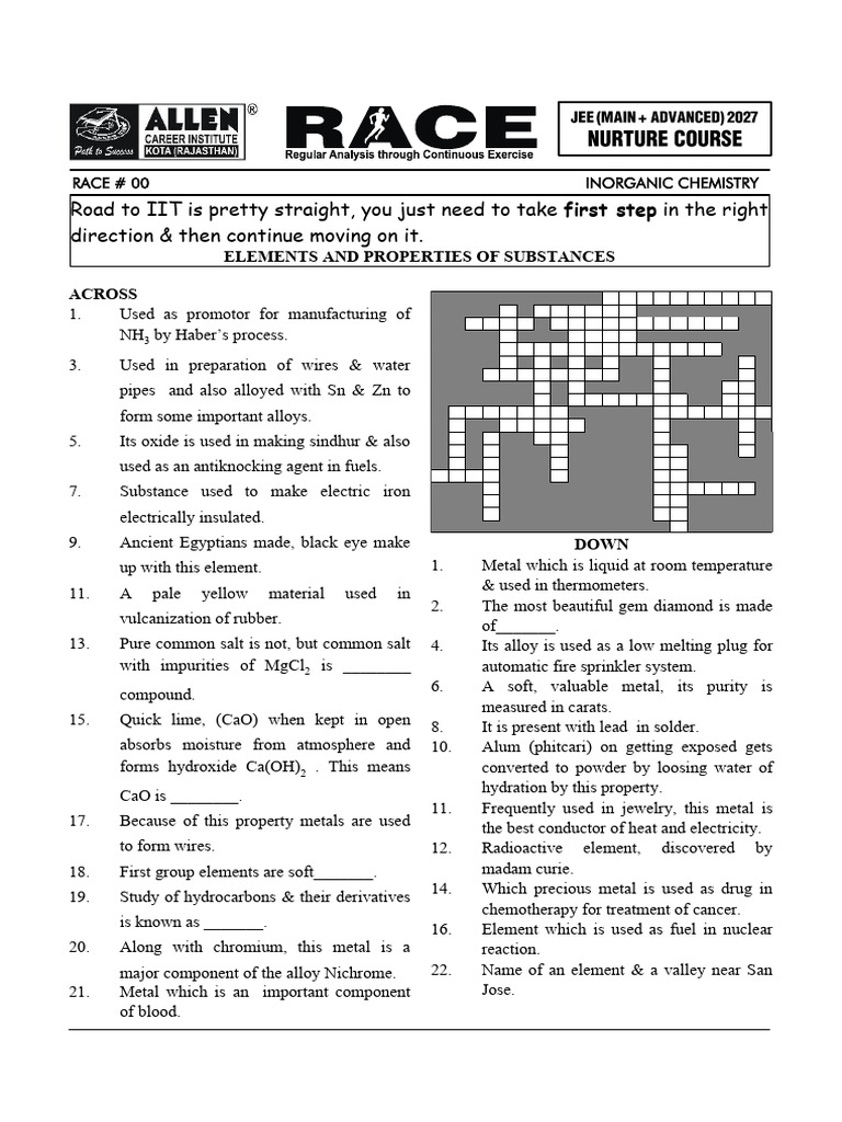 DPPs For IOC From Allen | PDF | Atomic Orbital | Electron Configuration