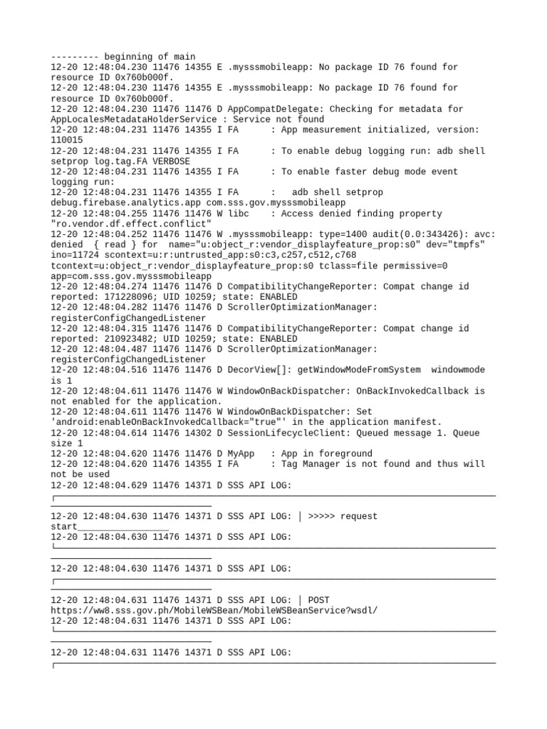Sss Log 12 20 2024 12 48 04 | PDF | Information Technology | Software Development