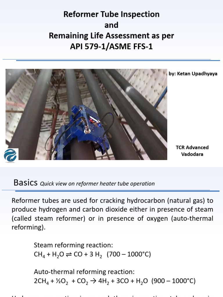 Reformer Tube RLA Using ARTIS | PDF | Creep (Deformation) | Fracture