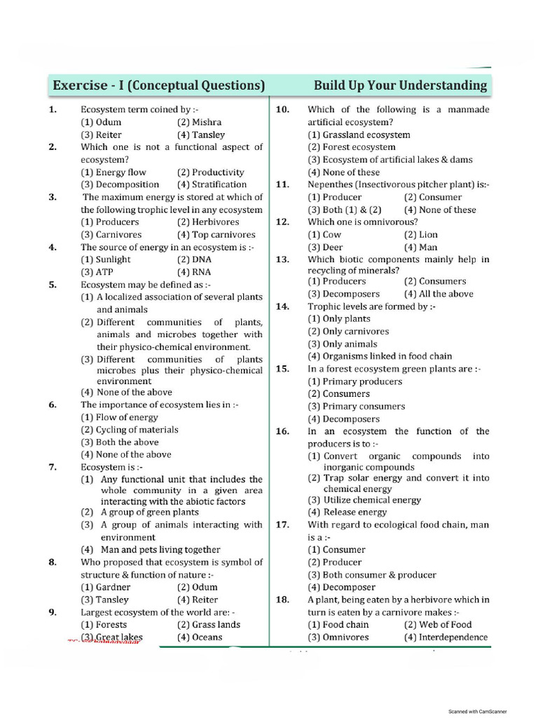 B 21 Ecosystem - 1 | PDF
