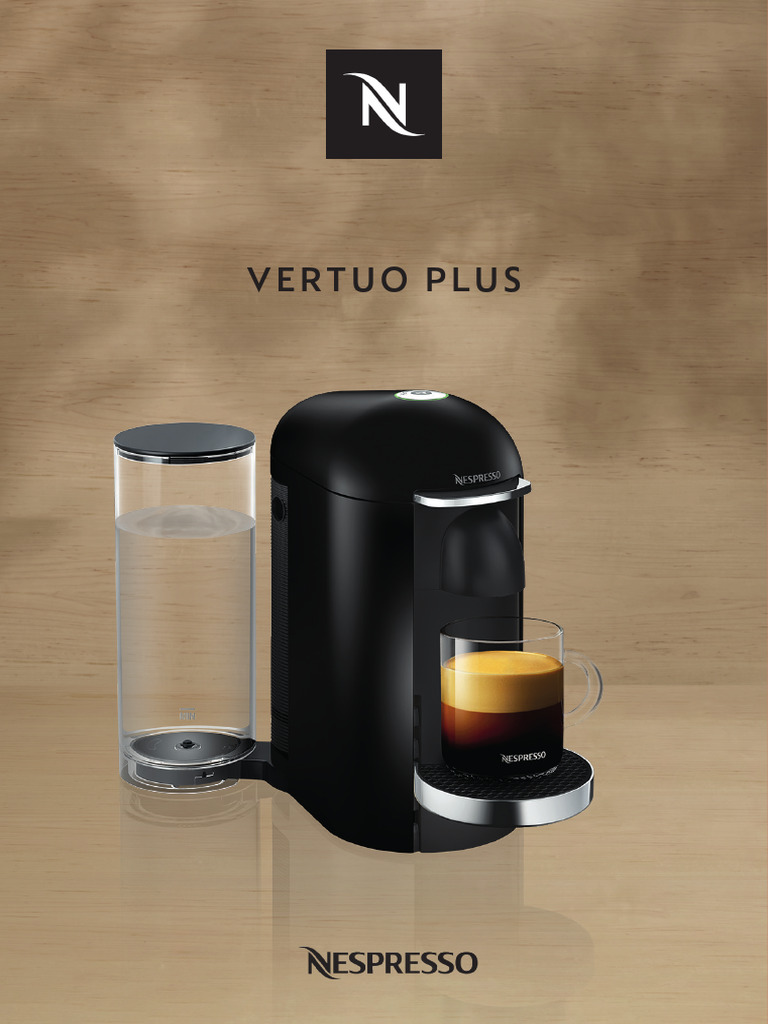 Nespresso Vertuo Plus User Manual Cluster KR | PDF