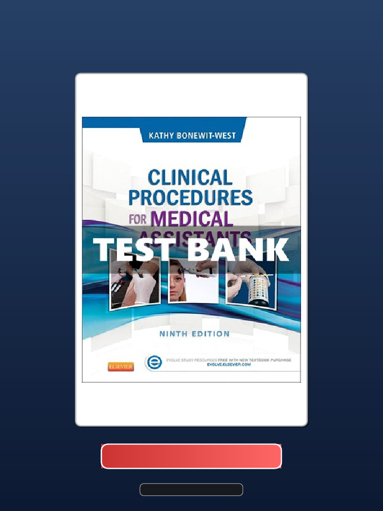 Clinical Procedures For Medical Assistants 9 Ed BonewitWest Ebook and ...