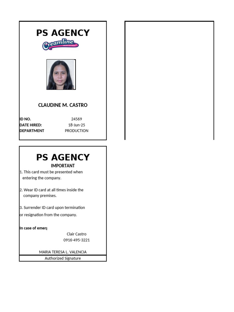 Ps Agency: Claudine M. Castro | PDF