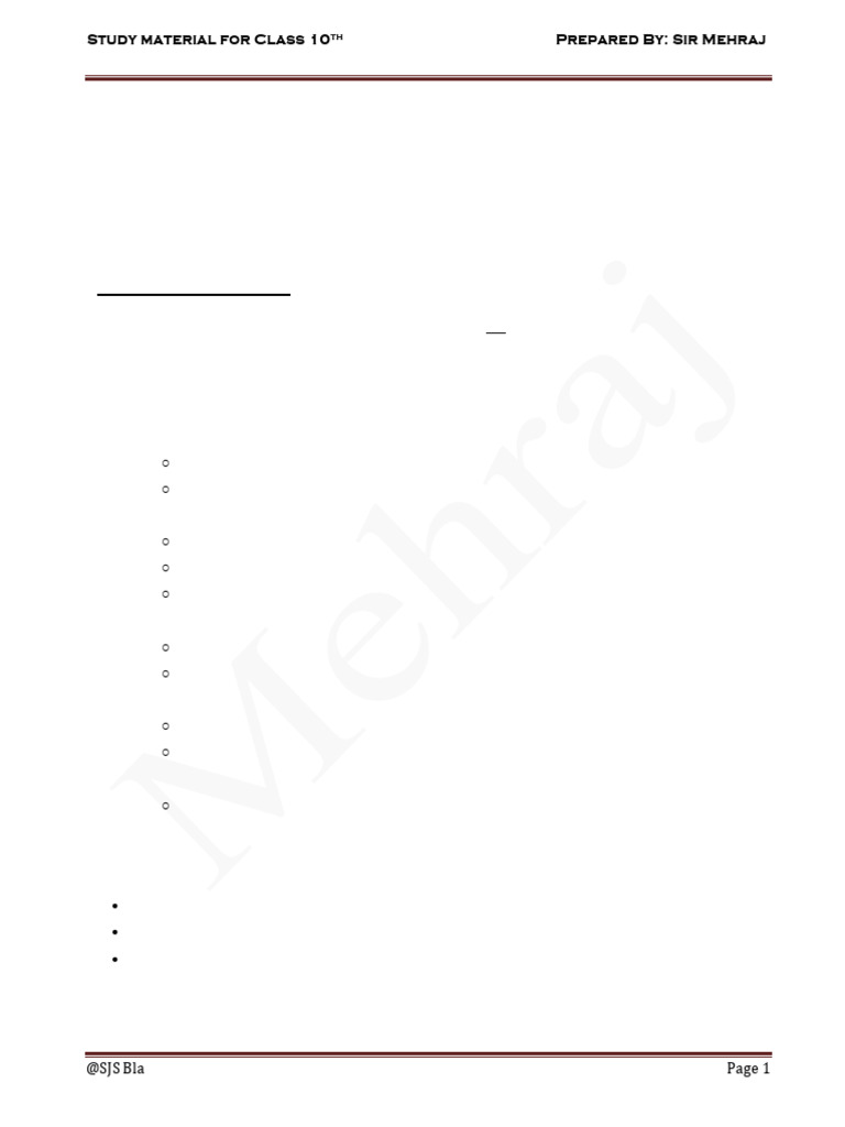 Class 10 Robotics Study Guide | PDF | Robotics | Arduino