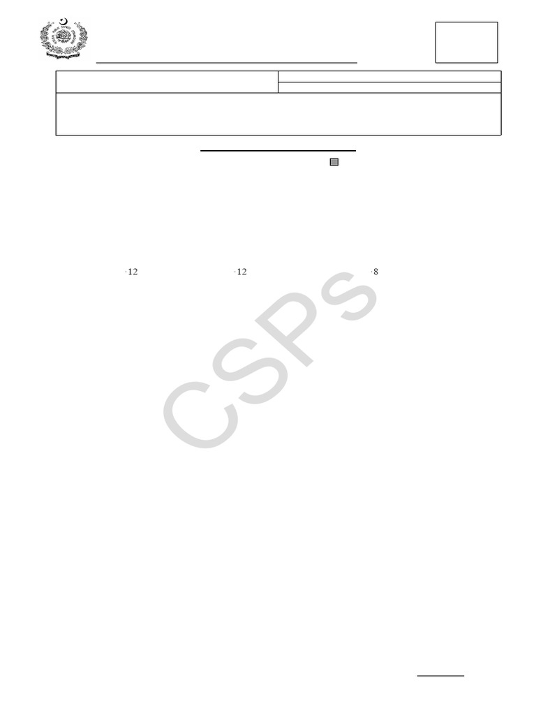 GSA Past Papers | PDF | Atmosphere Of Earth | Water