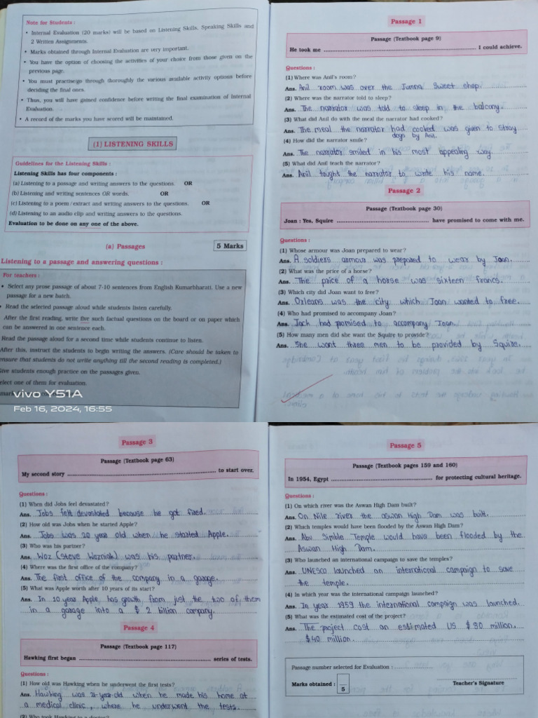 English Enternal Evaluation | PDF