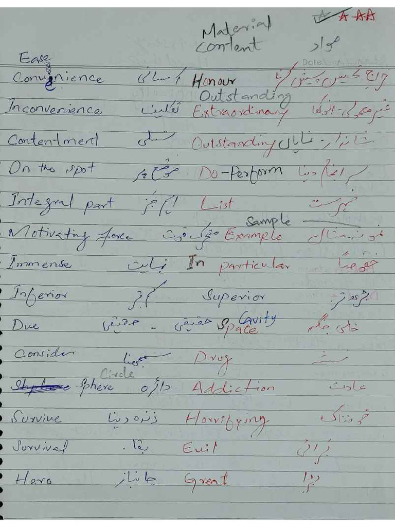 Vocabulary Shahbaz Reduced | PDF