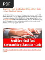 Mangal Remington GAIL Short Code - Alt Code Character Chart | PDF