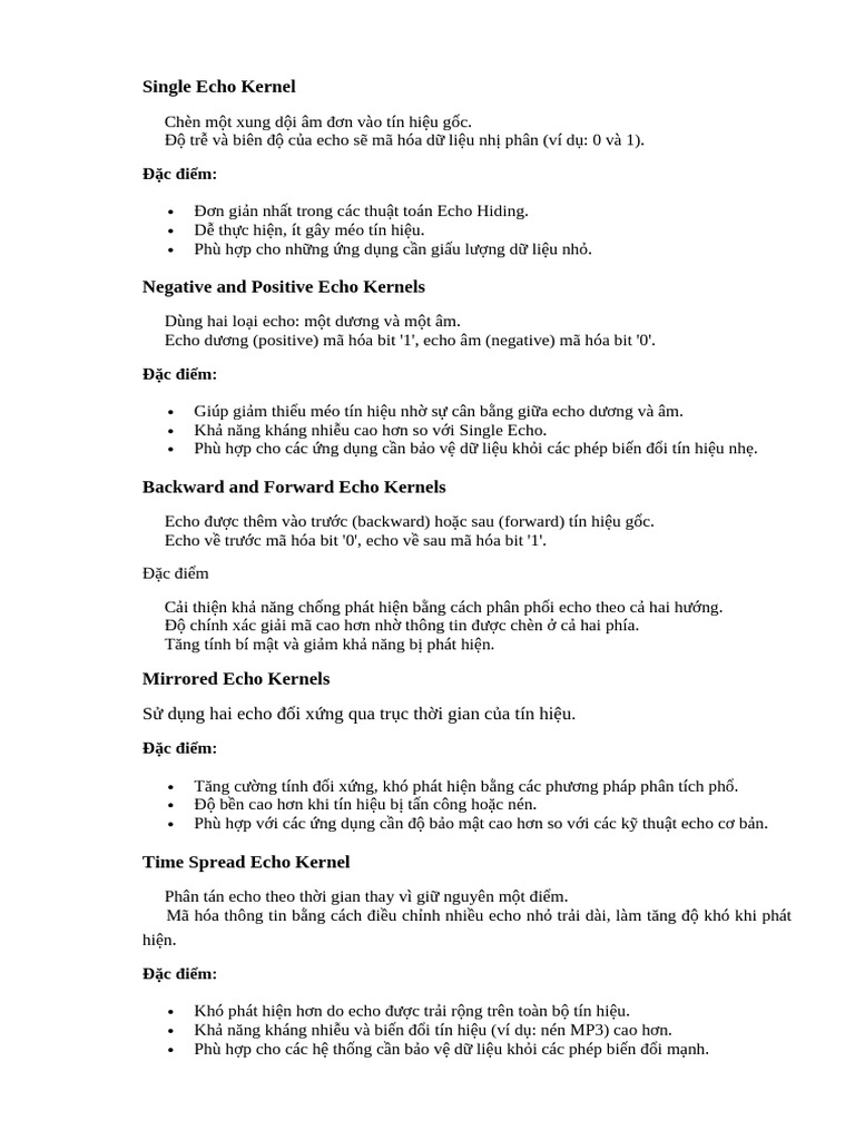 Echo Hiding | PDF