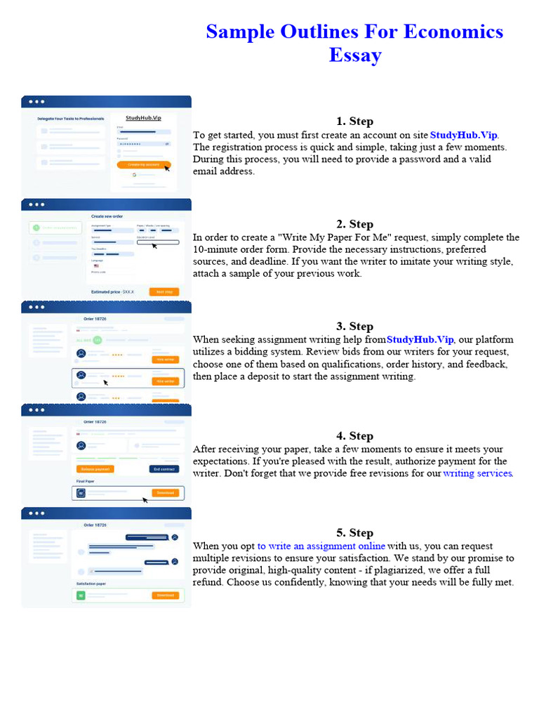 Sample Outlines For Economics Essay | PDF | Juvenile Delinquency | Recidivism