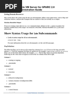 LDOMs (OVM For SPARC) Command Line Reference (Cheat Sheet) | PDF | Computer Hardware | Computer ...