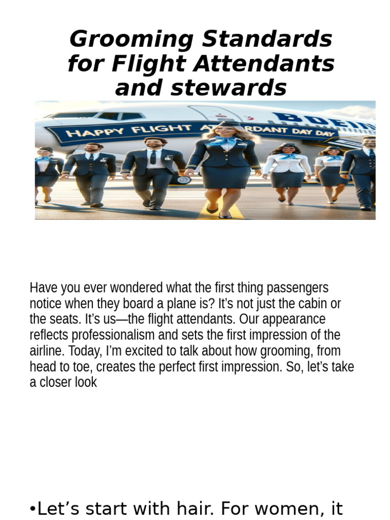 Grooming Standards For Flight Attendants and Stewards | PDF | Flight ...