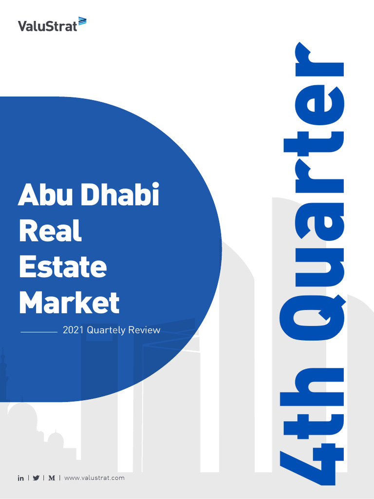 ValuStrat Abu Dhabi Real Estate Review Q4 2021 | PDF