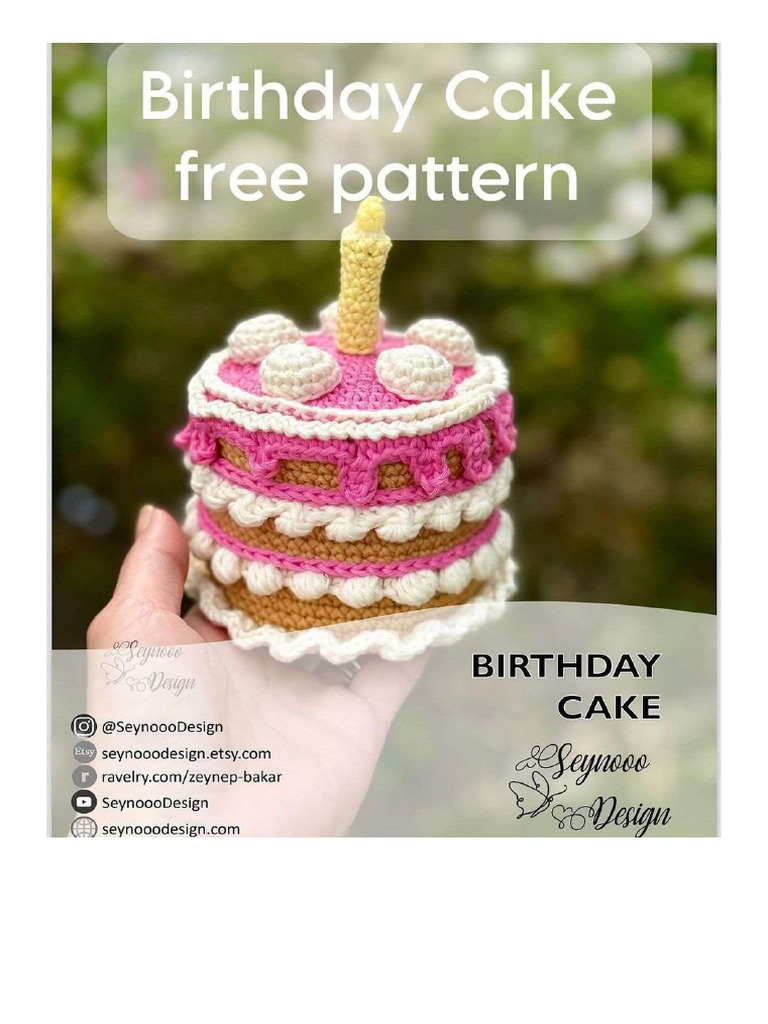 Syn - Birthday Cake | PDF