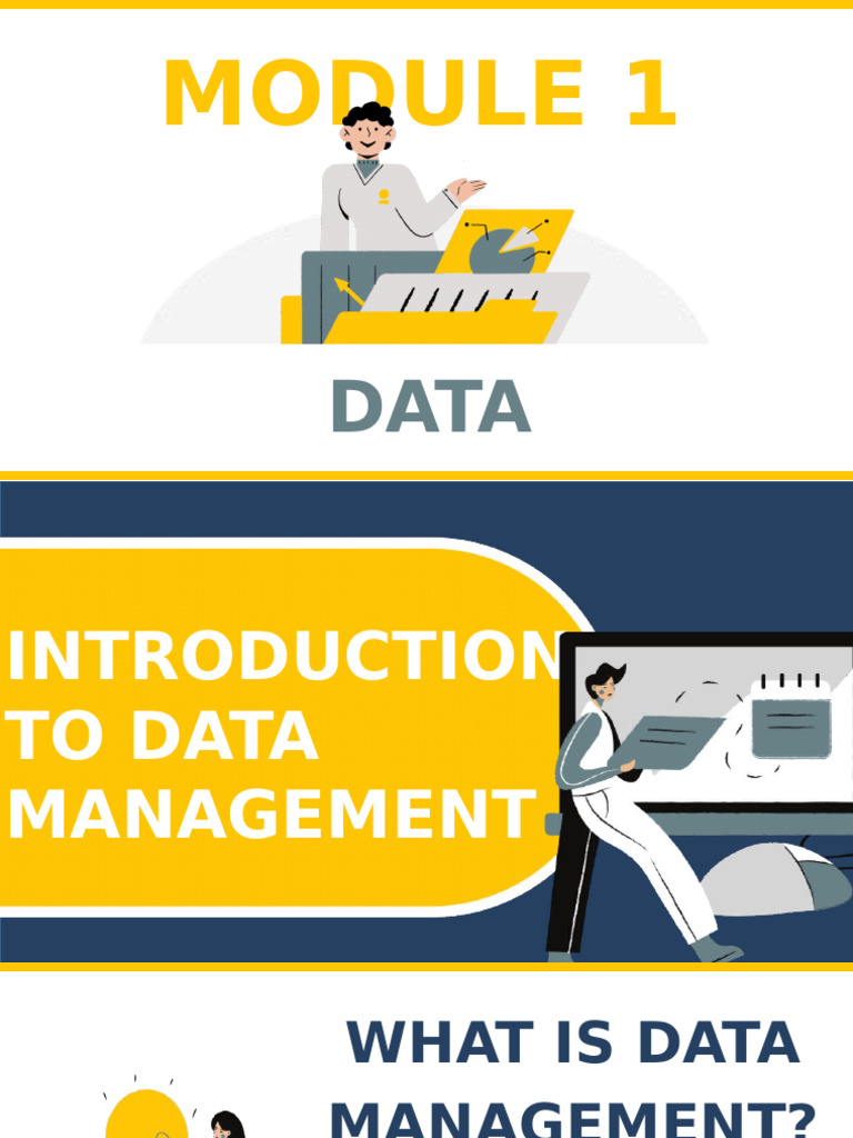 Data Management Module1 (1) | PDF | Databases | Data