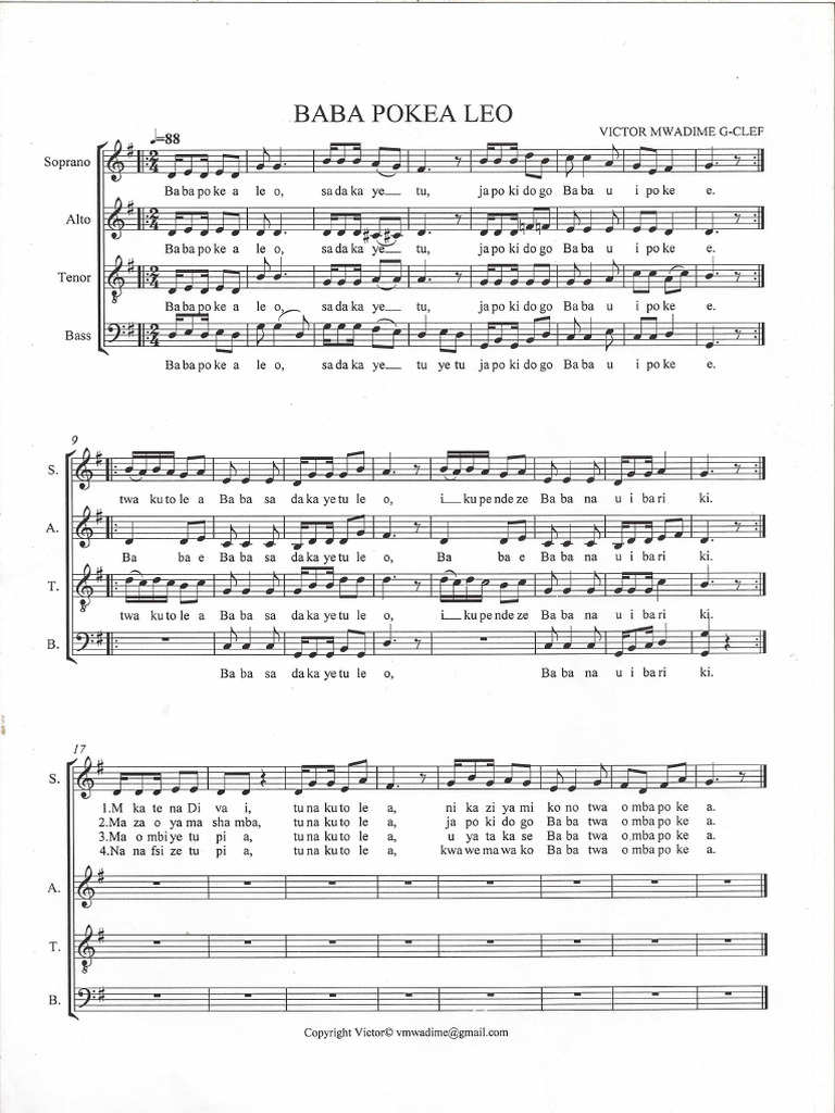 4 Baba Pokea Leo | PDF