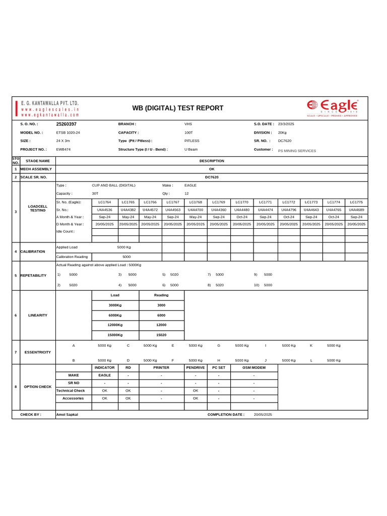 Ewb 474 - Ps Mining Services | PDF