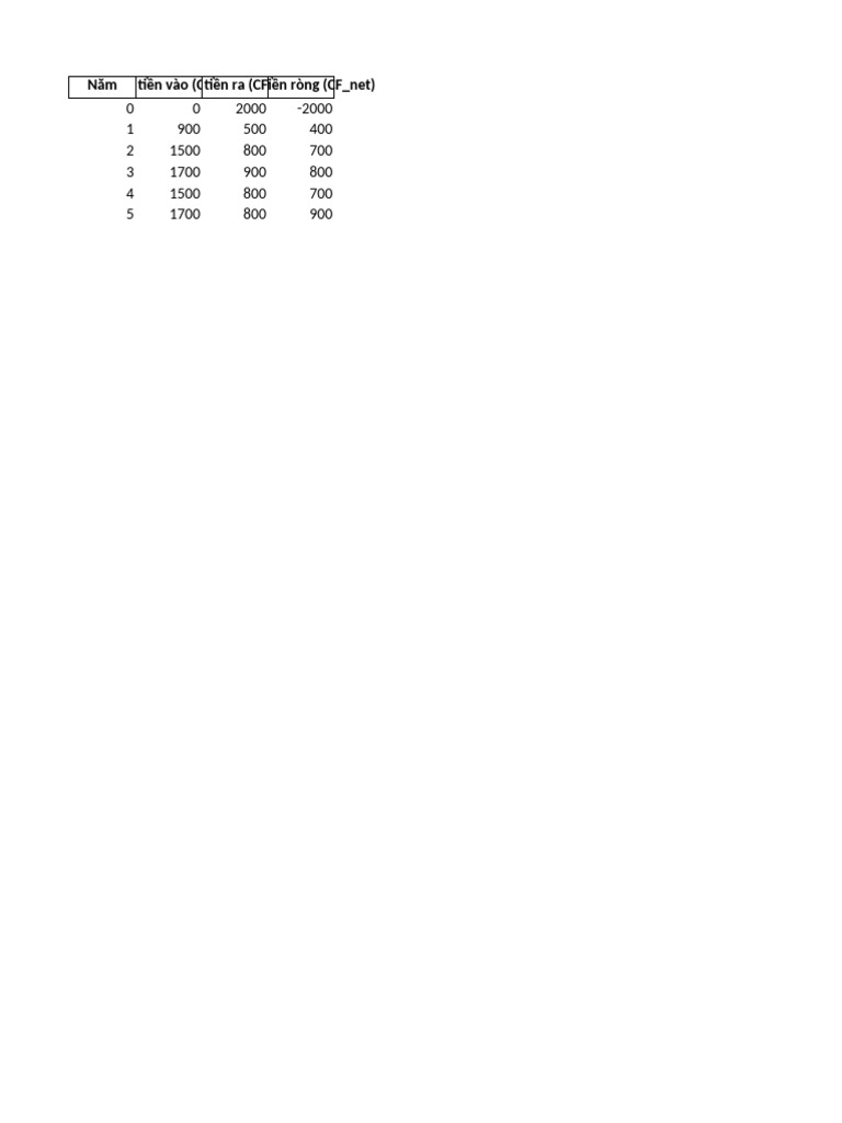 NPV Calculation | PDF