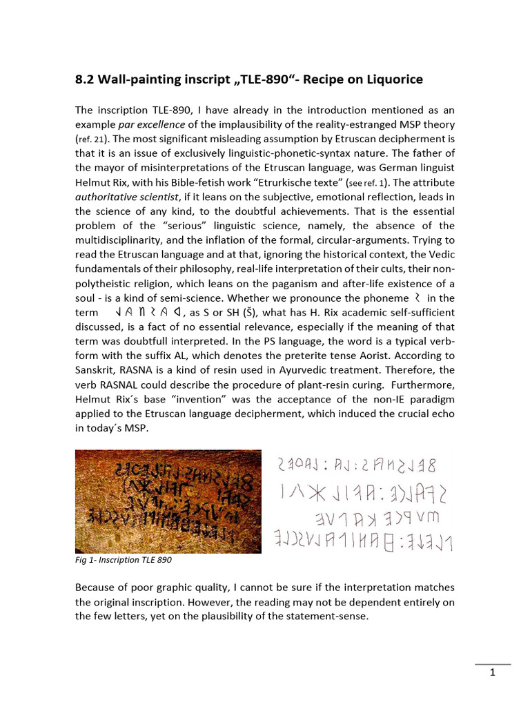 Wall Painting Inscript TLE 890 Recipe On | PDF | Languages | Foreign Language Studies