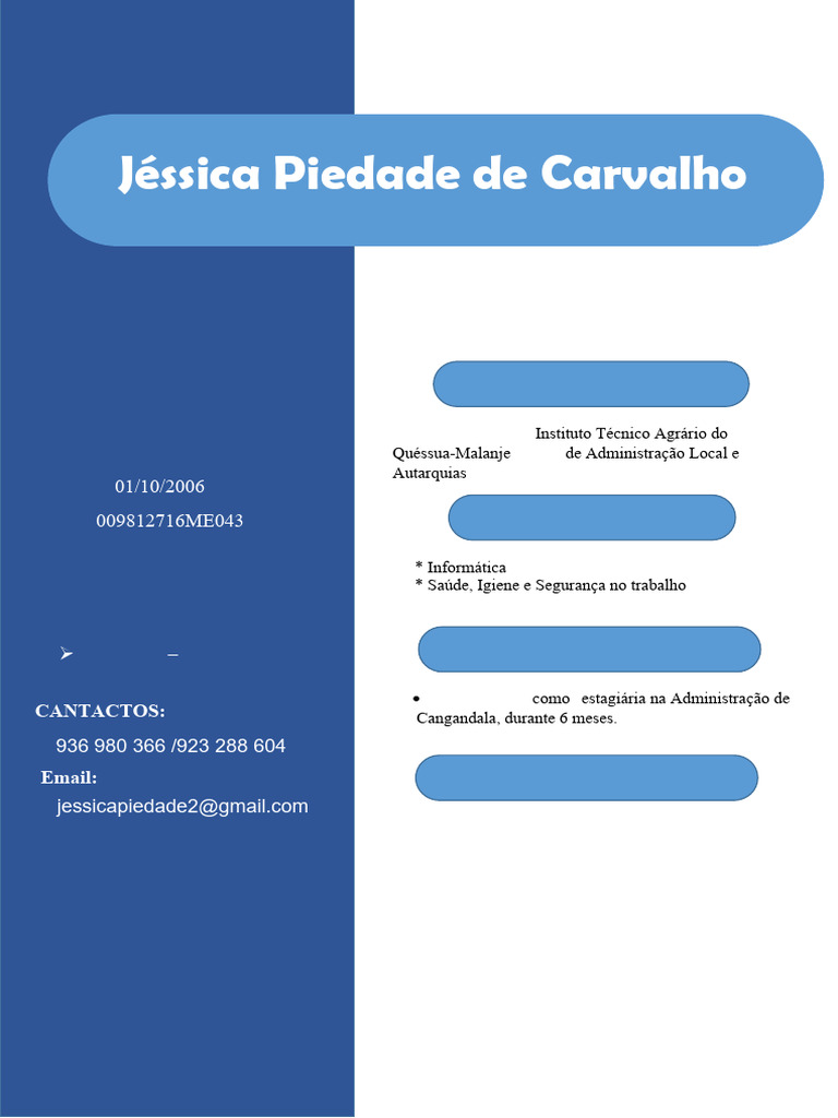 Currículum Jéssica | PDF