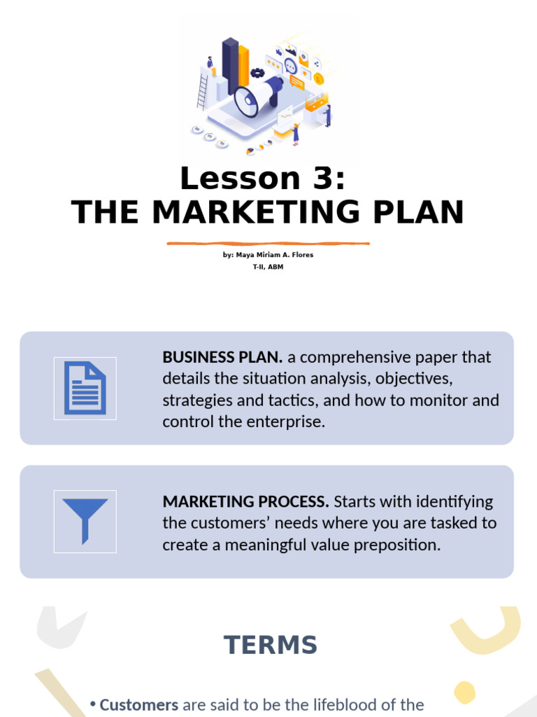 l3 The Marketing Plan | PDF | Market Segmentation | Brand